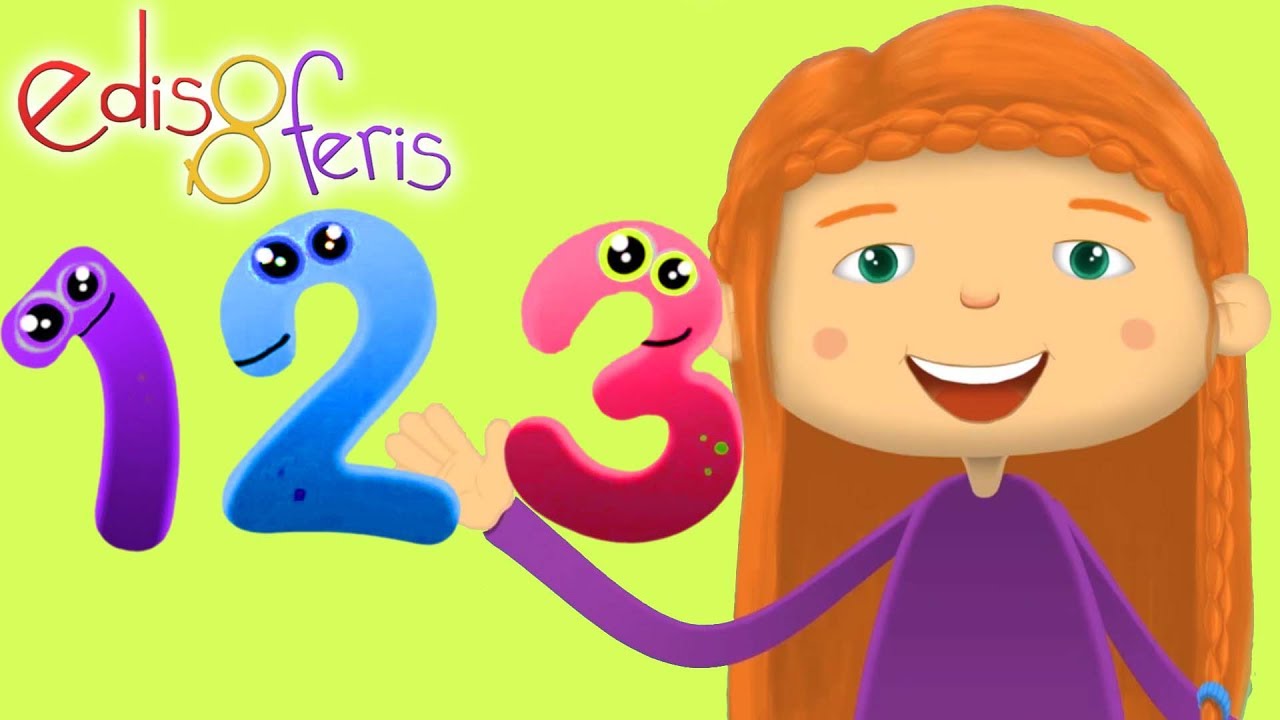 Sayılar Şarksı - Edis ile Feris Çizgi Film Çocuk Şarkıları 2017 - YouTube