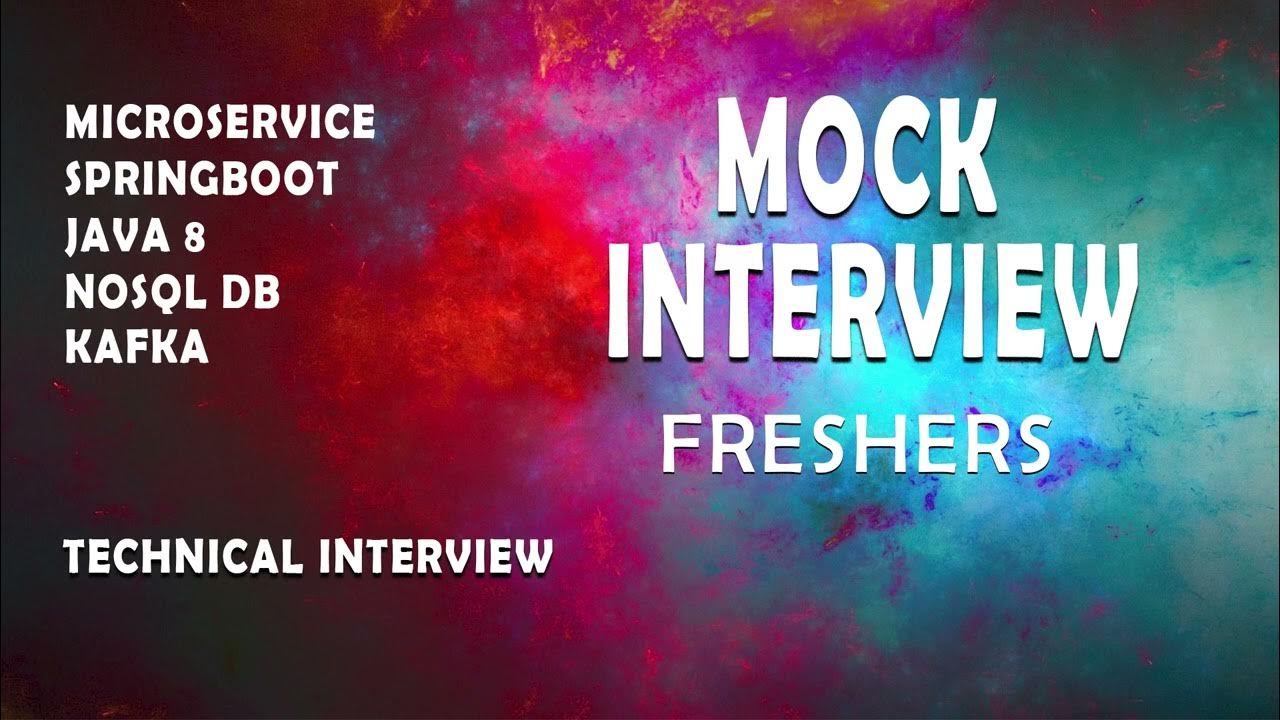 Mock Interview | Java spring boot microservice | Freshers - YouTube