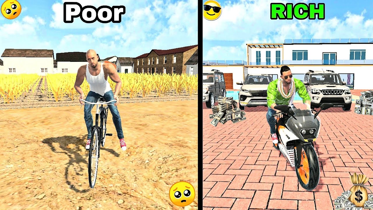 🥺 Poor to Rich 🤑 journey in Indian treft auto simulator 💥 😱 - YouTube
