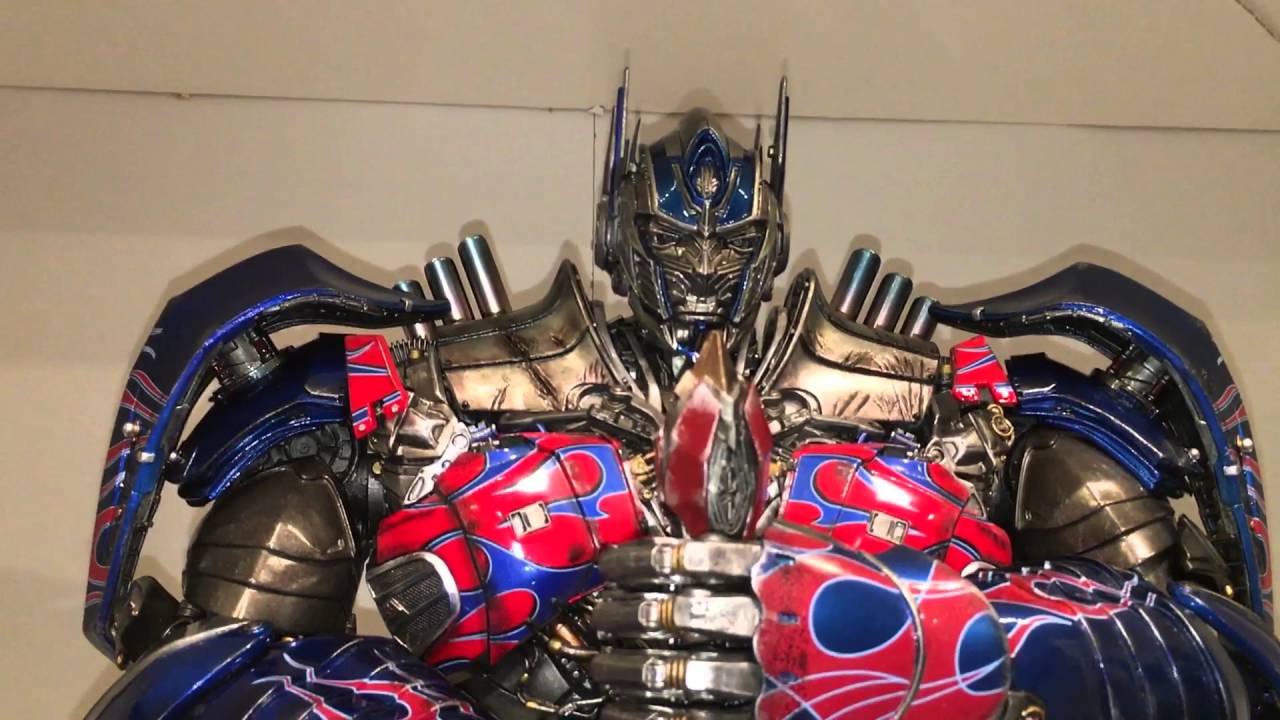Prime 1 Optimus Prime Knight Edition statue unboxing/review - YouTube