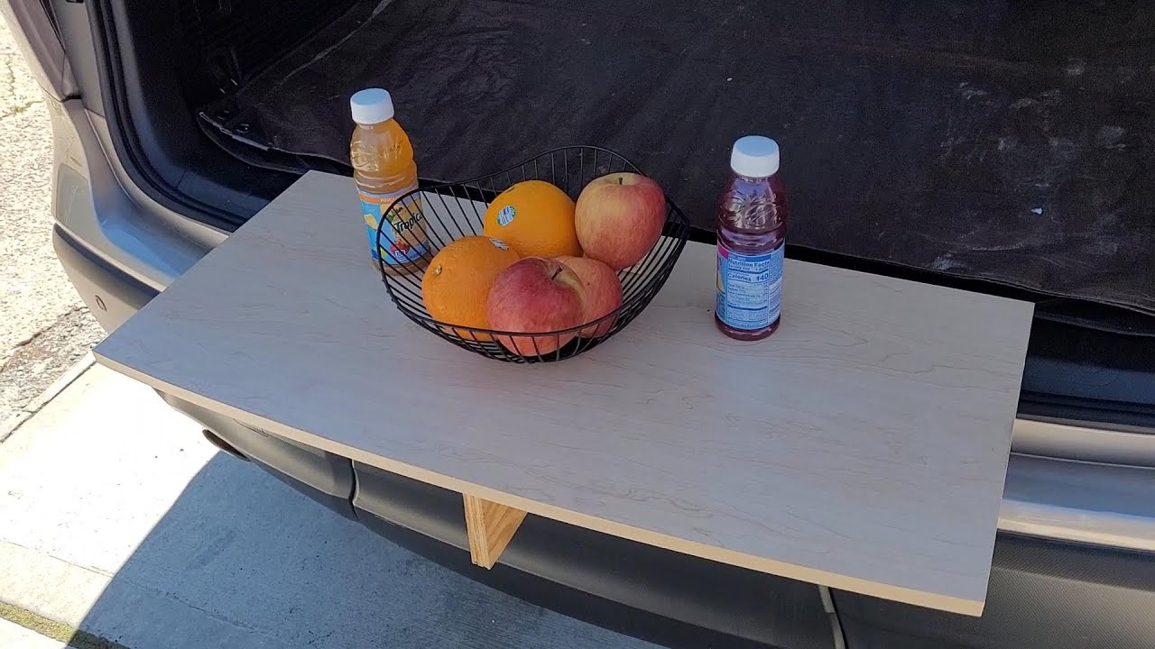 Unique Custom Table For Your Car - YouTube