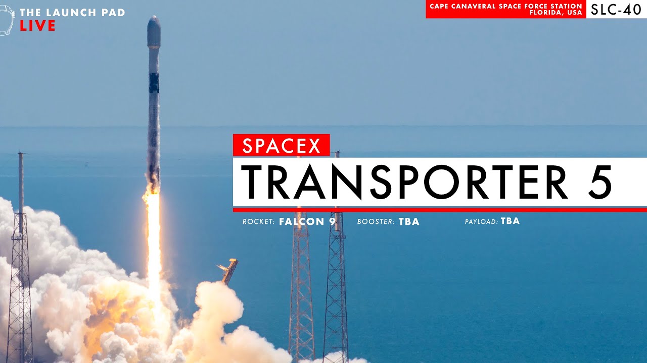 REPLAY! SpaceX Transporter 5 - YouTube