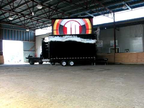 Mobile Video board Rental-set up demonstration - YouTube
