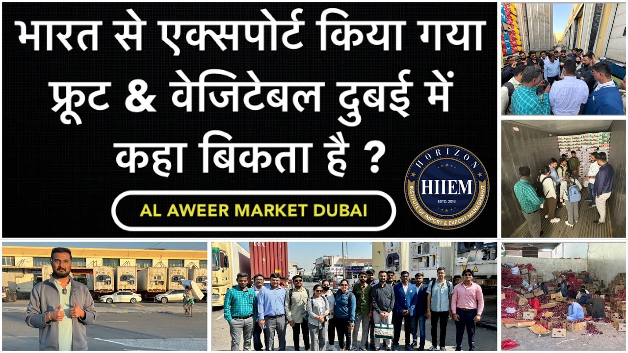 Al Aweer market Dubai || How to export fruit and vegetable in Dubai ...