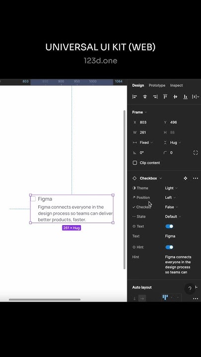 Checkbox component | Universal UI Kit (Web) #figma #uikit #designsystem ...