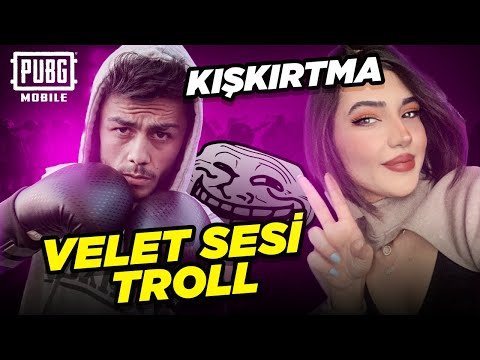 TUGAY GÖK HESABIYLA VELET SESİ TROLL YAPTIM !! MEZARCI ABİ SEN MİSİN? | PUBG Mobile