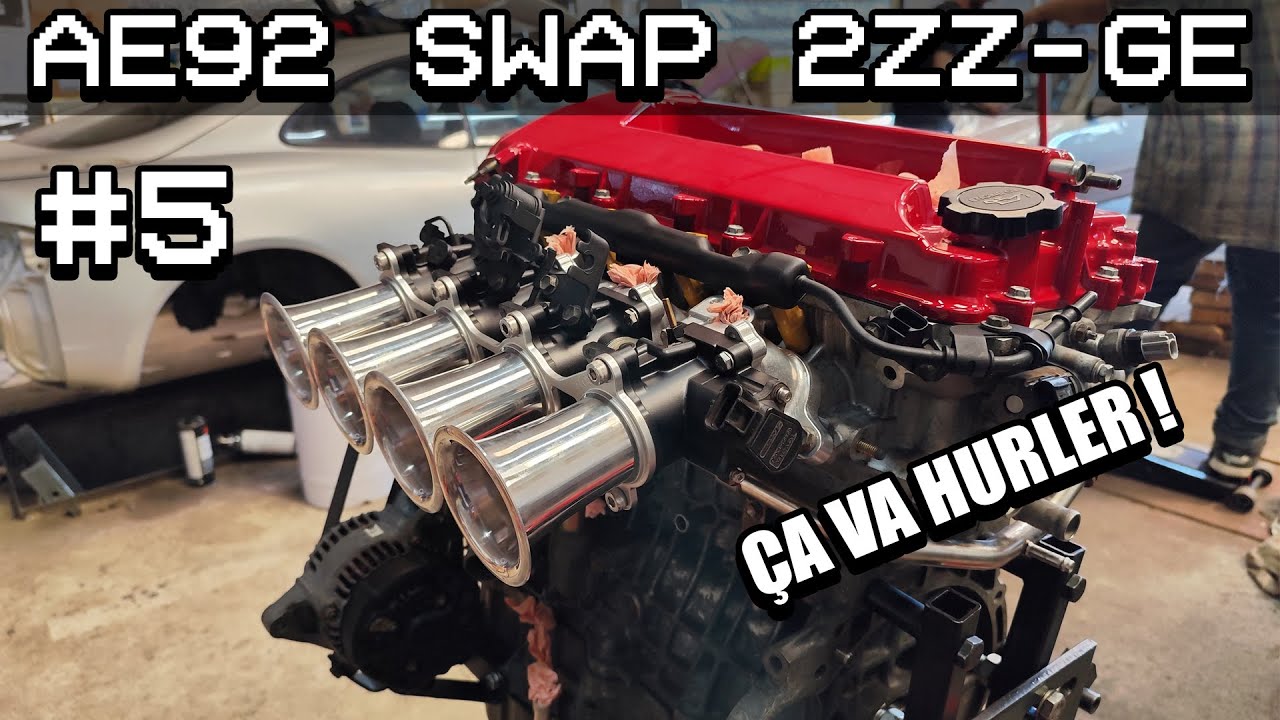 ITB ou rien ! | AE92 swap 2ZZ-GE [#5] - YouTube