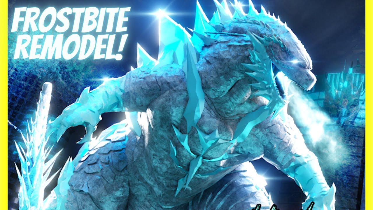 Kaiju Universe - Frostbite Godzilla Update! Remodel! - YouTube