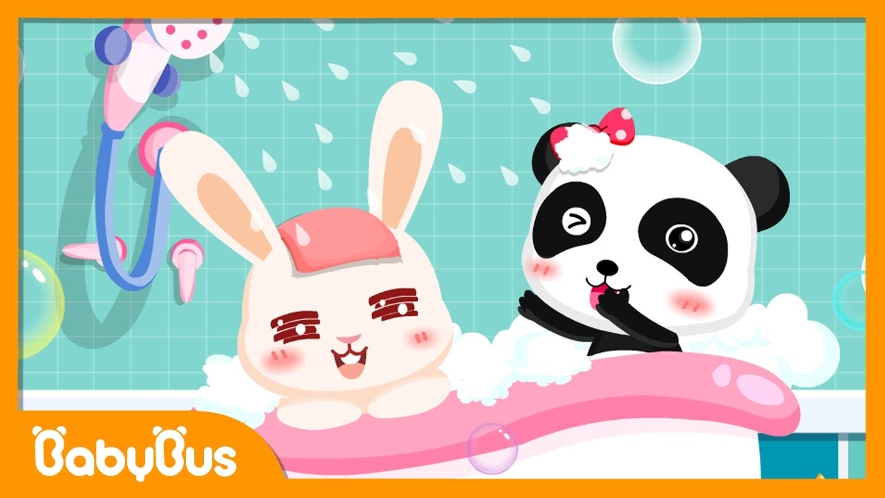 I Love Bath Time | Animation For Babies | BabyBus - YouTube
