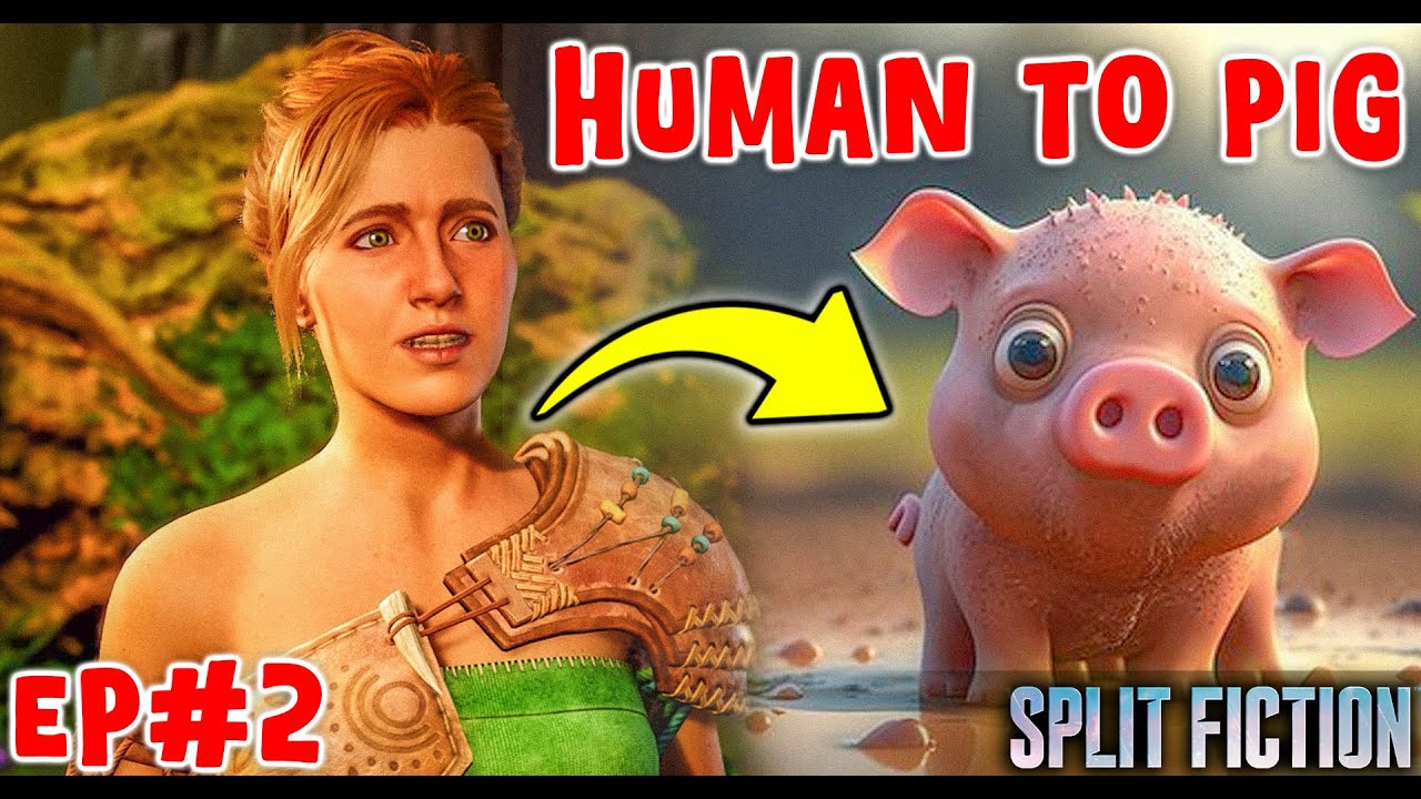 We Turned into Pigs | SPLIT FICTION | Part 2 with @WildJatt - YouTube