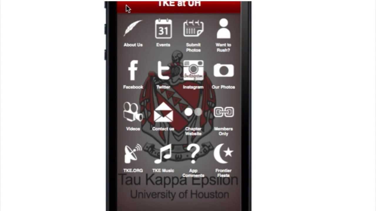 TKE at UH APP Promo Video - YouTube