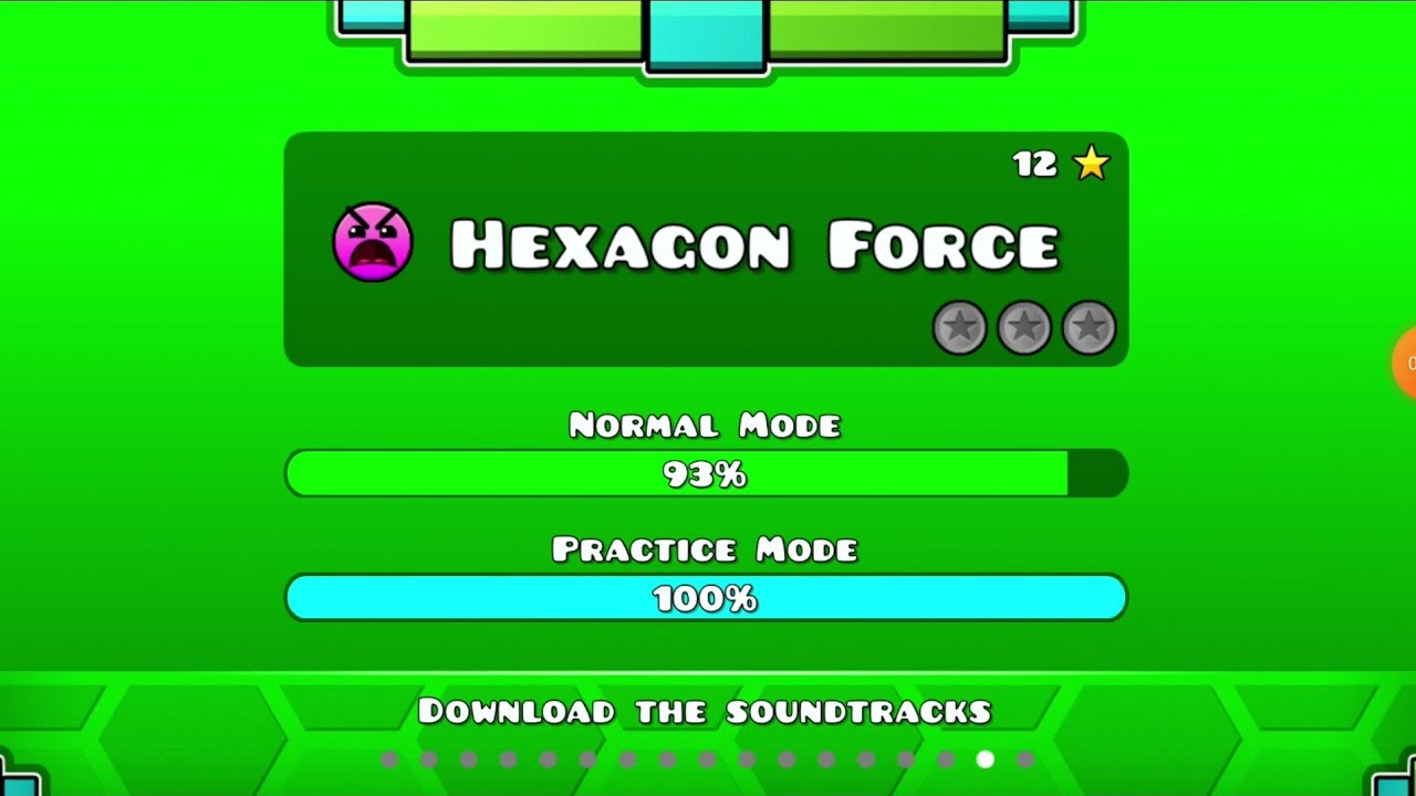 Geometry Dash Hexagon Force - YouTube