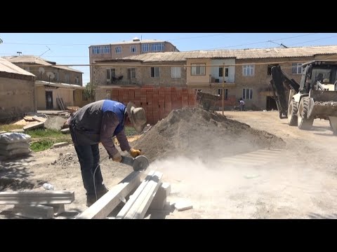 Şərur şəhərində yaşayış binaları yenidən qurulur