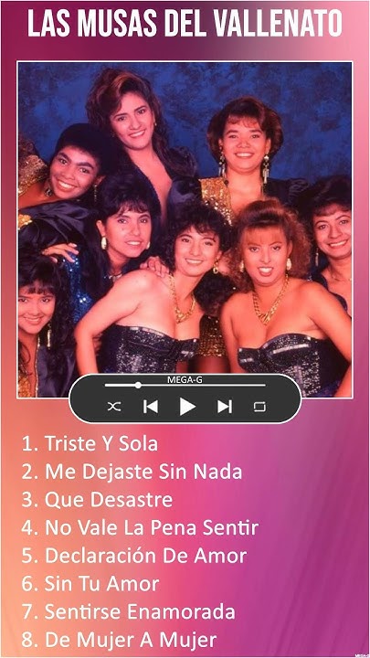 Las Musas del Vallenato MIX Grandes Exitos - Triste Y Sola #shorts - YouTube