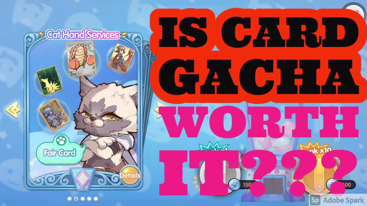 Is the card gacha worth it or should we just sell coins? - YouTube