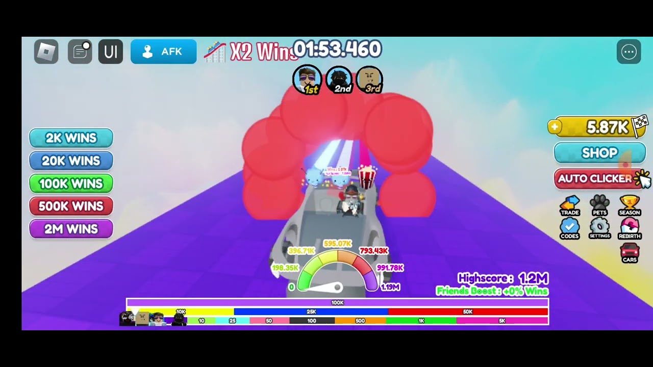 Race Clicker: New Cyborg car+1M Speed - YouTube