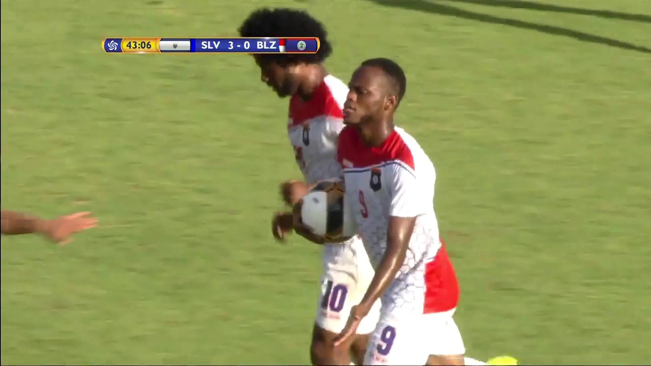 GOAL Belize, Deon MCCAULAY No. 9 | @fesfut_sv #Belize #CCA2017 - YouTube