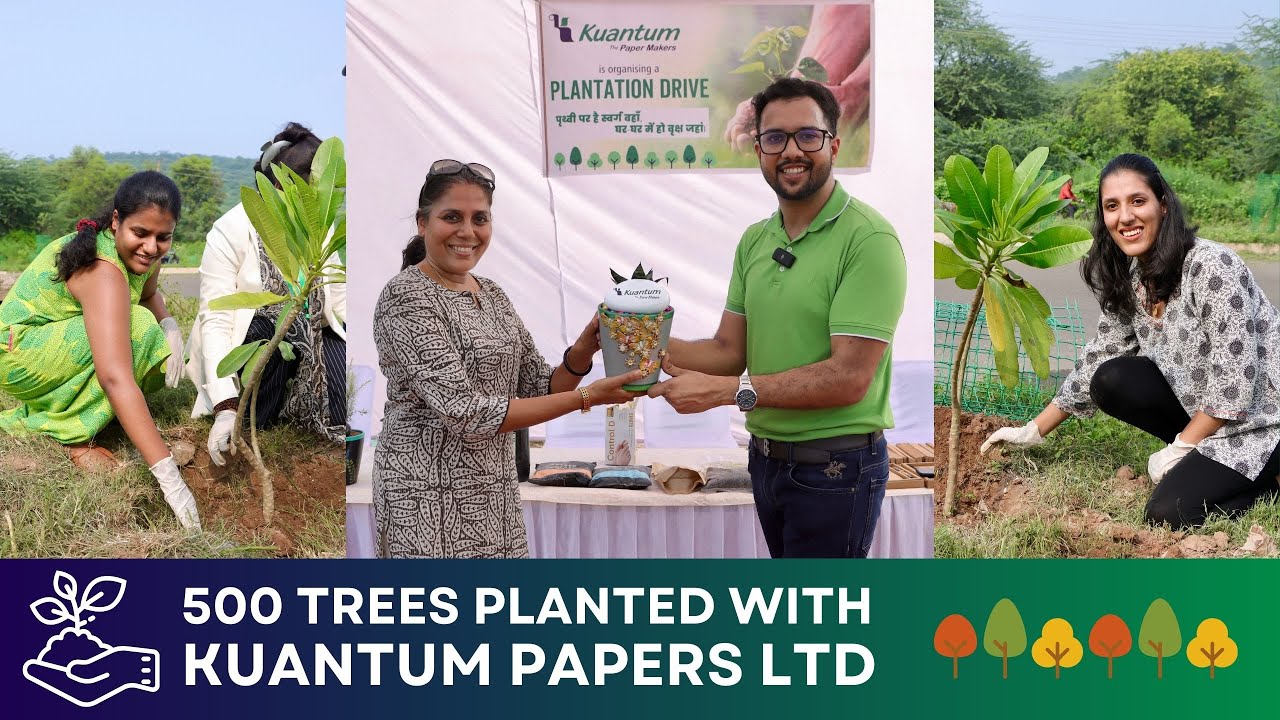 🌳 500 Trees for a Greener Future with Kuantum Papers | FuturEco ...