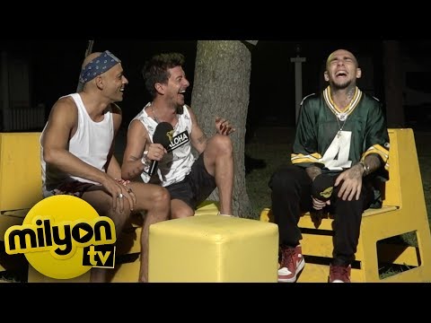 Türkiye'de ilk kez! Ceza & Ezhel Röportajı @ Zeytinli Rock Festivali (2018)