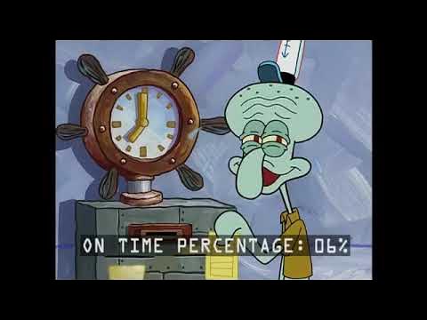Calculating Squidward's On Time Percentage for 10 Hours (20fadhil Reupload) - YouTube
