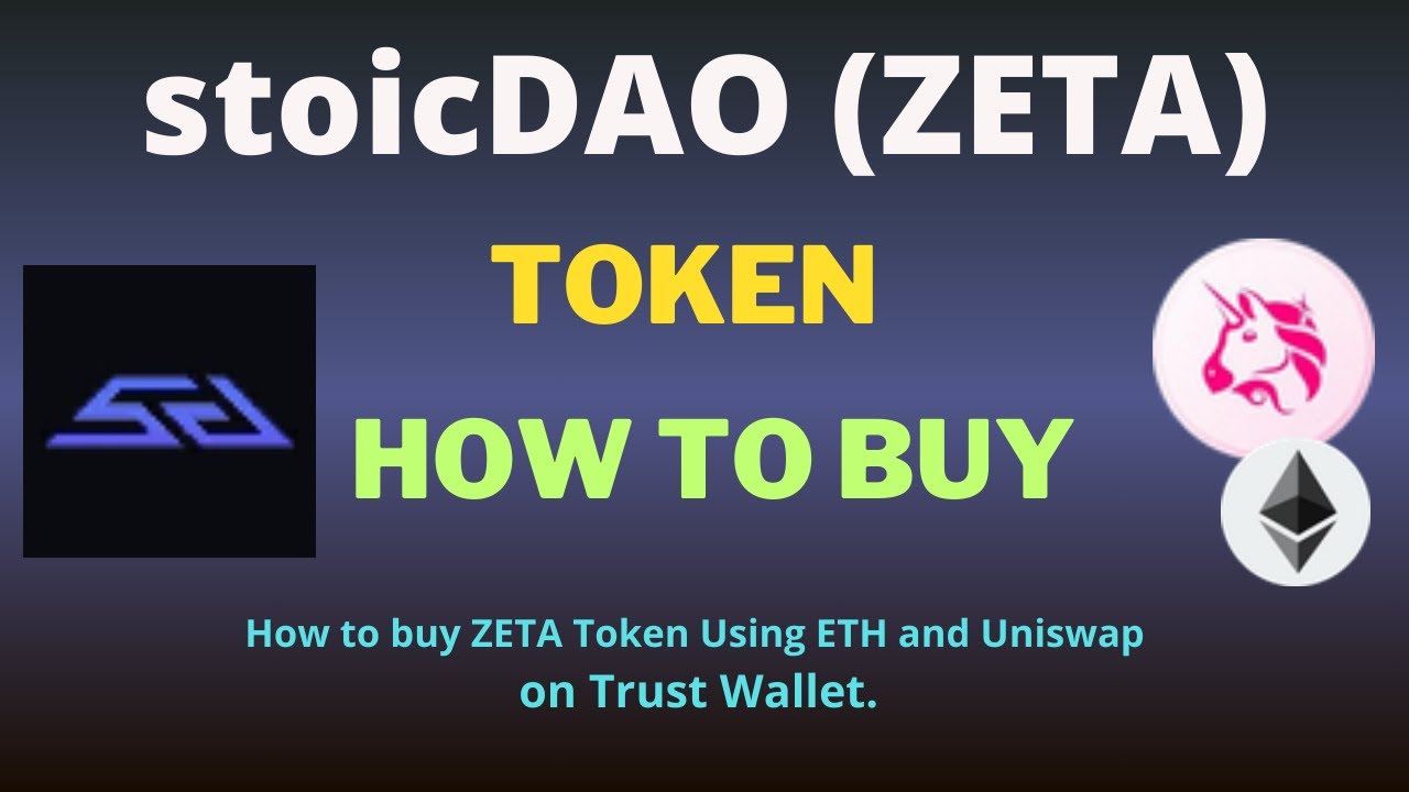 How to Buy stoicDAO (ZETA) Token On Trust Wallet Using UniSwap Exchange ...