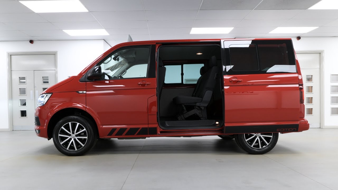 Volkswagen Transporter 2.0 T30 Tech Edition Cherry Red Crewcab Kombi ...