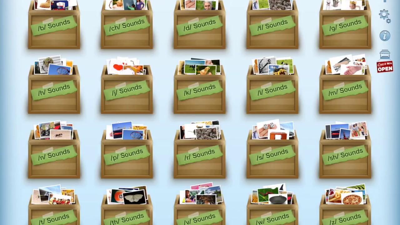 SpeechBox for Speech Therapy iOS App Preview - YouTube
