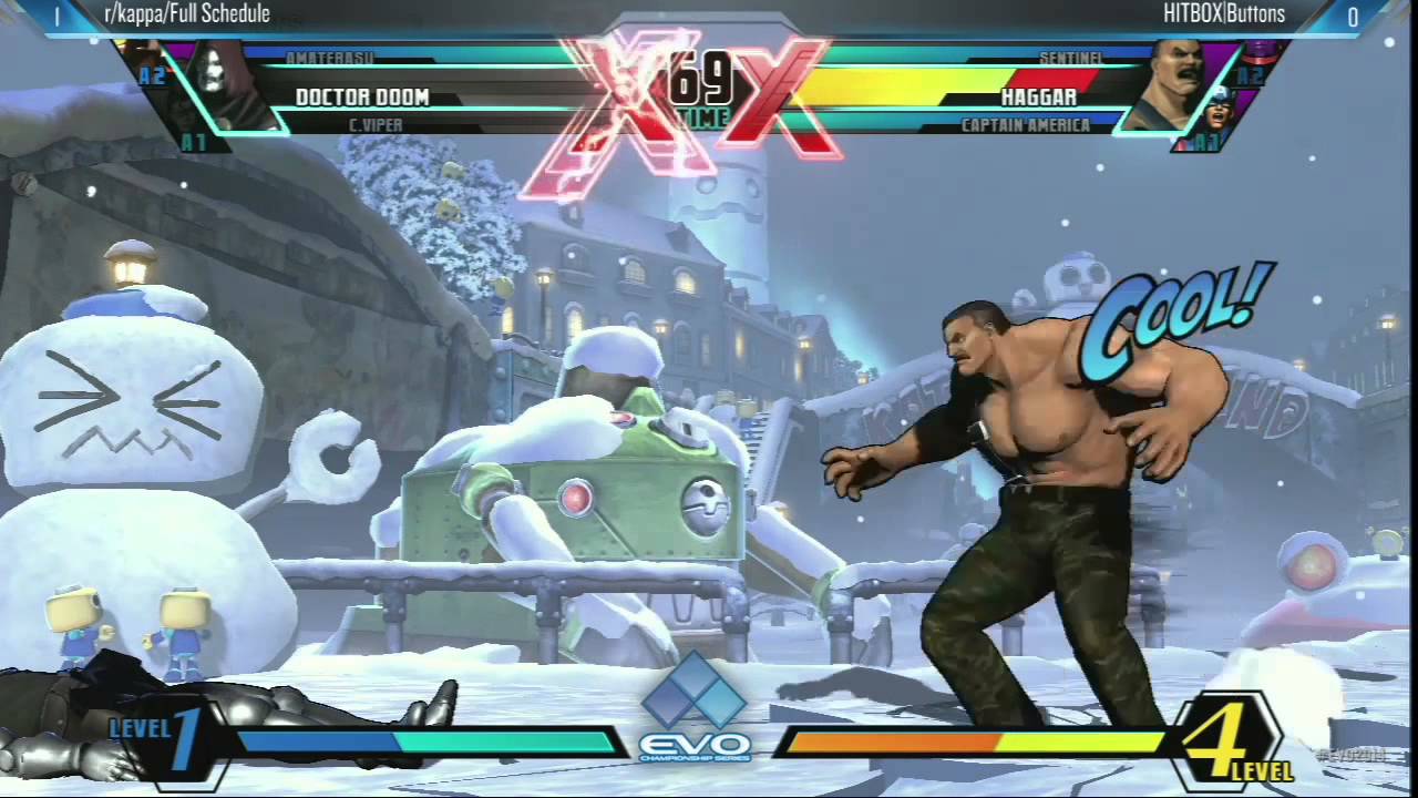 EVO2014 UMvC3 SF L2 - r kappa Full Schedule (VIP-DRD-AMA) vs HITBOX ...