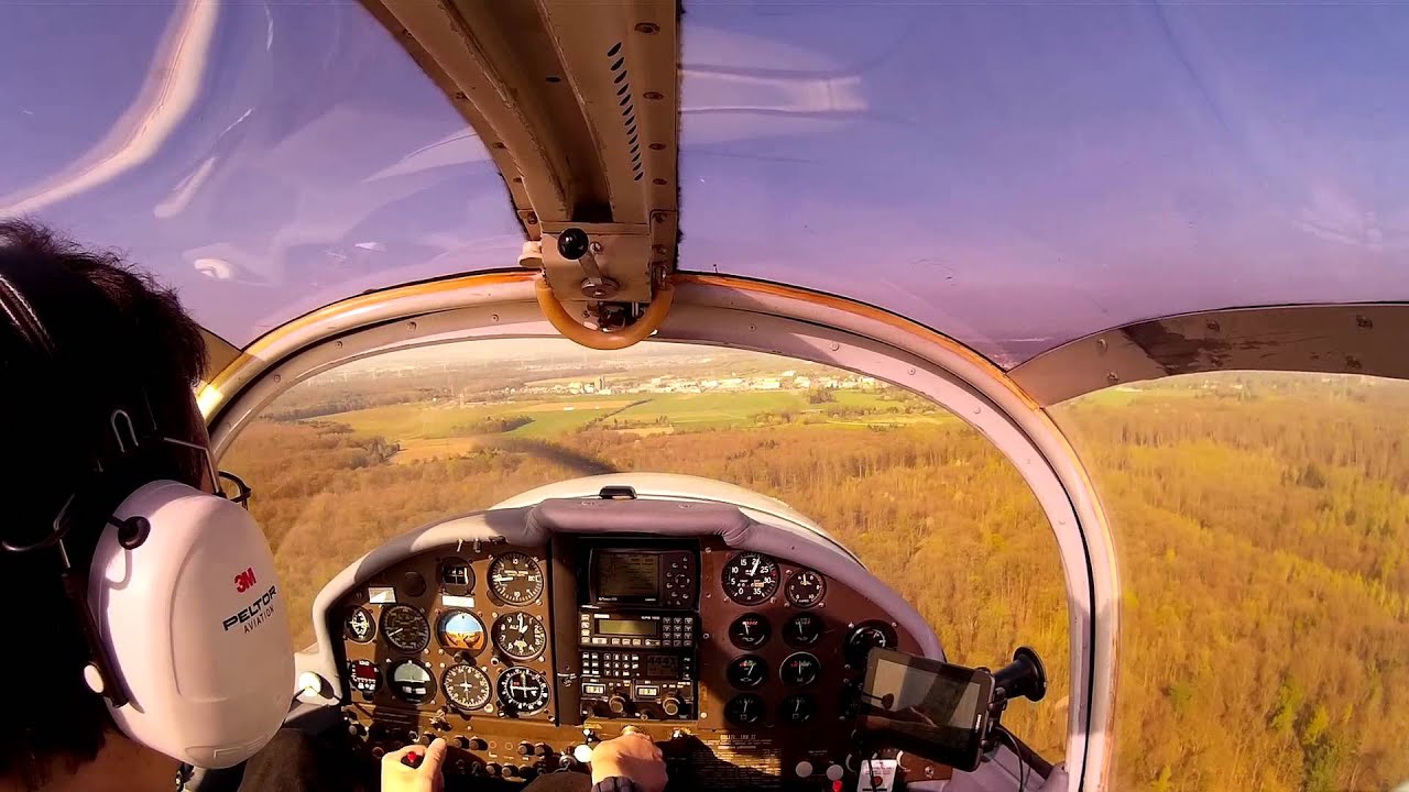 Approach to Egelsbach EDFE - YouTube