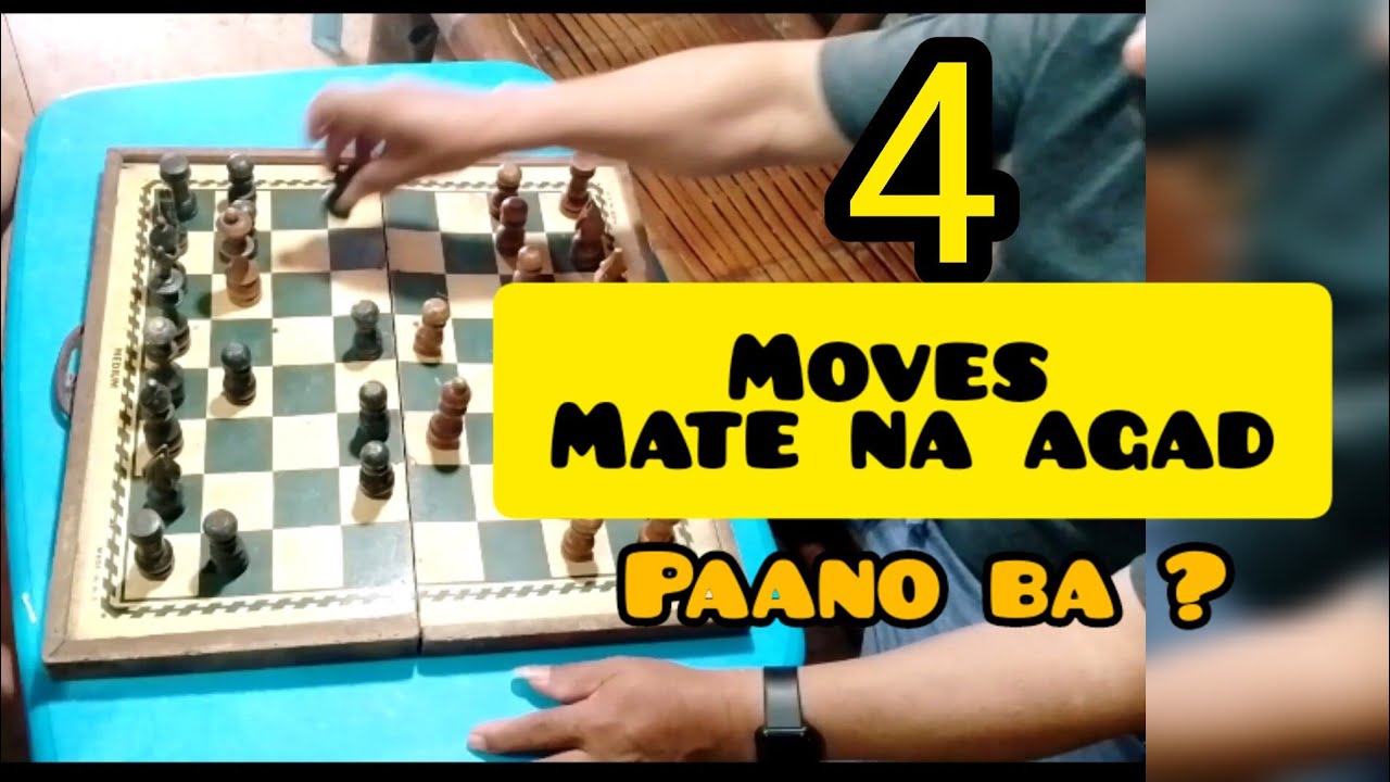 4 Moves sa Chess paano ba Gawin? | 4 Moves in Chess #chess #chessgame # ...