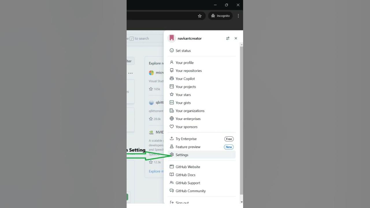 How To Delete Github Account Github Account Delete Kaise Kare Github Githublearning