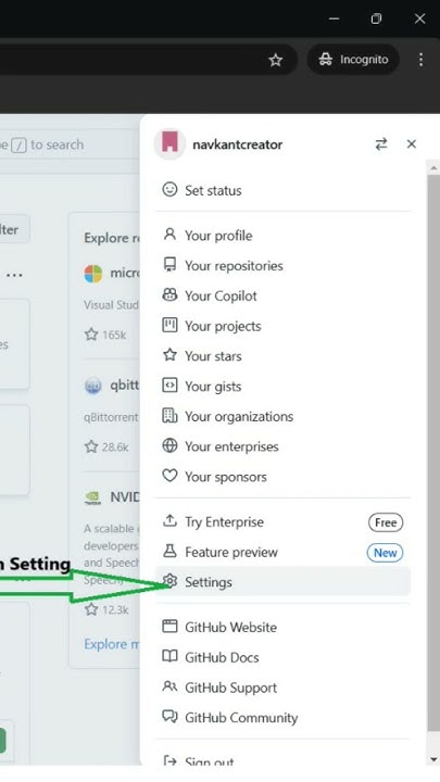How To Delete Github Account Github Account Delete Kaise Kare Github Githublearning