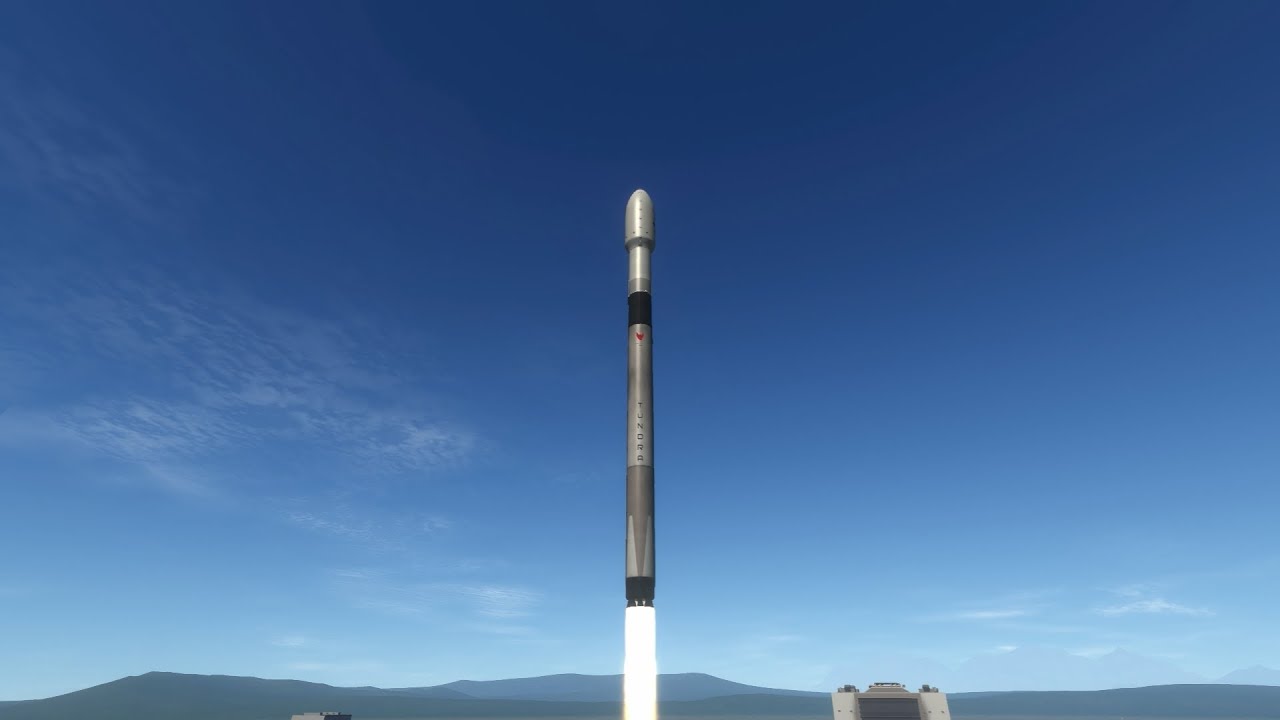 Expendable Falcon 9 | KSP - YouTube