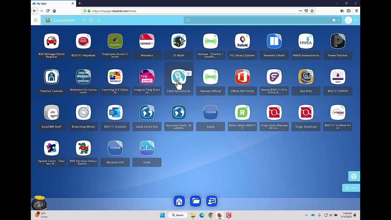 Creating Classlink QuickCards - YouTube