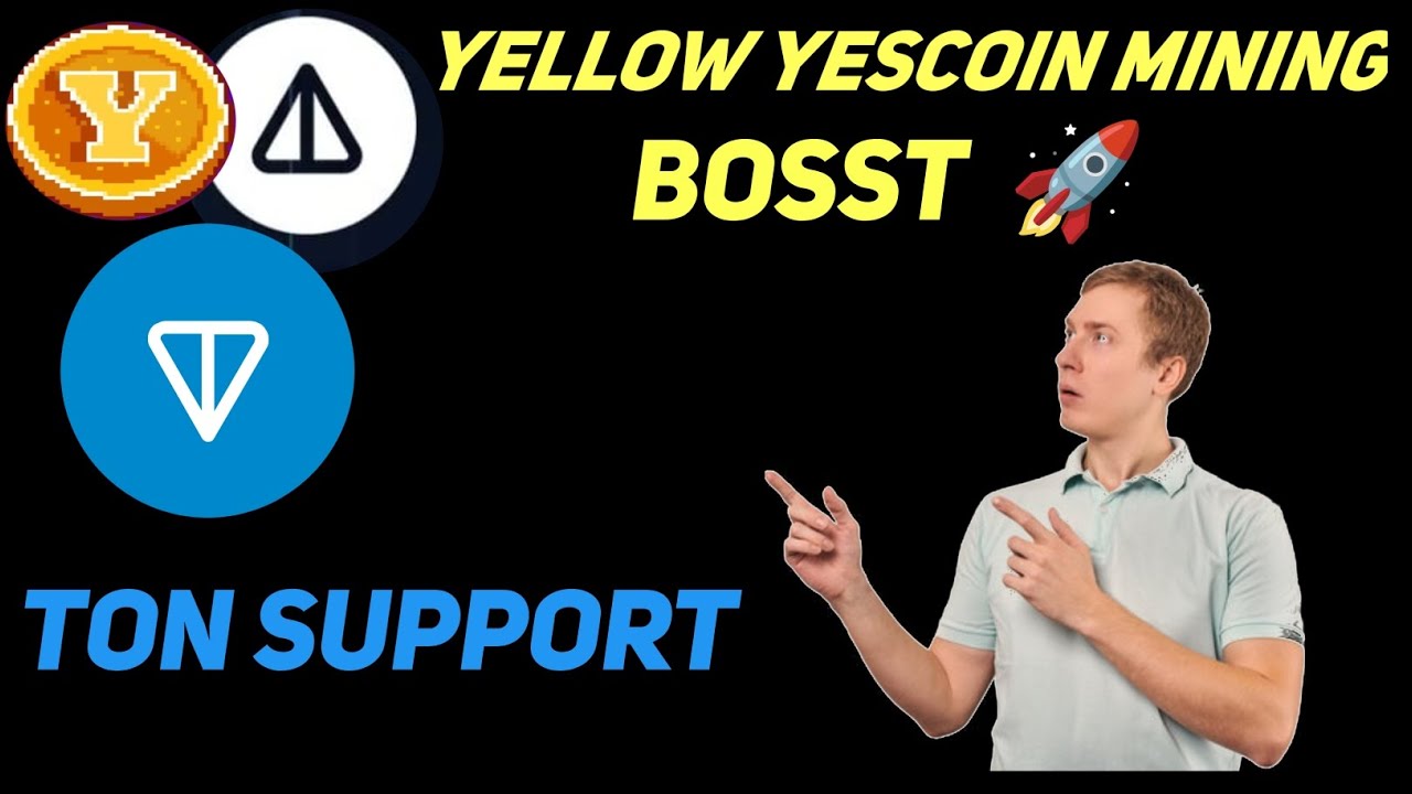YESCOIN MINING BOOST TON BLOCKCHAIN SUPPORT - YouTube