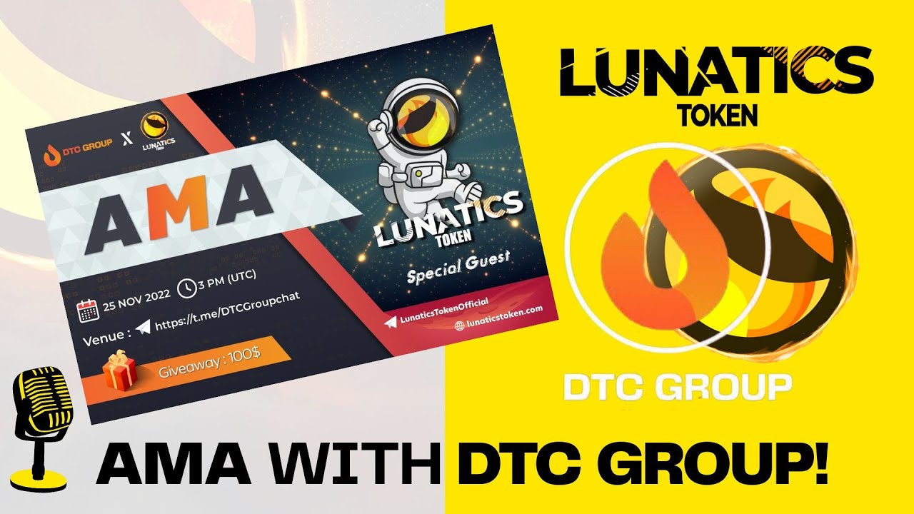 Listen to LUNATICS & DTC GROUP AMA RECORDING and KNOW ALL YOU NEED TO ...