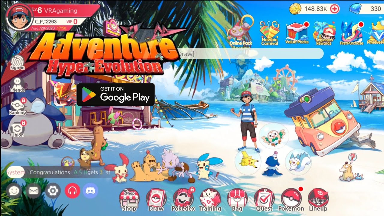 Adventure Hyper Evolution (Pocket Arena) Gameplay - YouTube