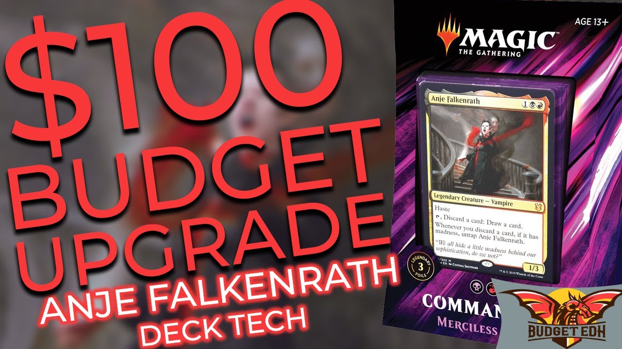Merciless Rage Upgrades | Anje Falkenrath | $100 Budget Deck Tech | C19 ...