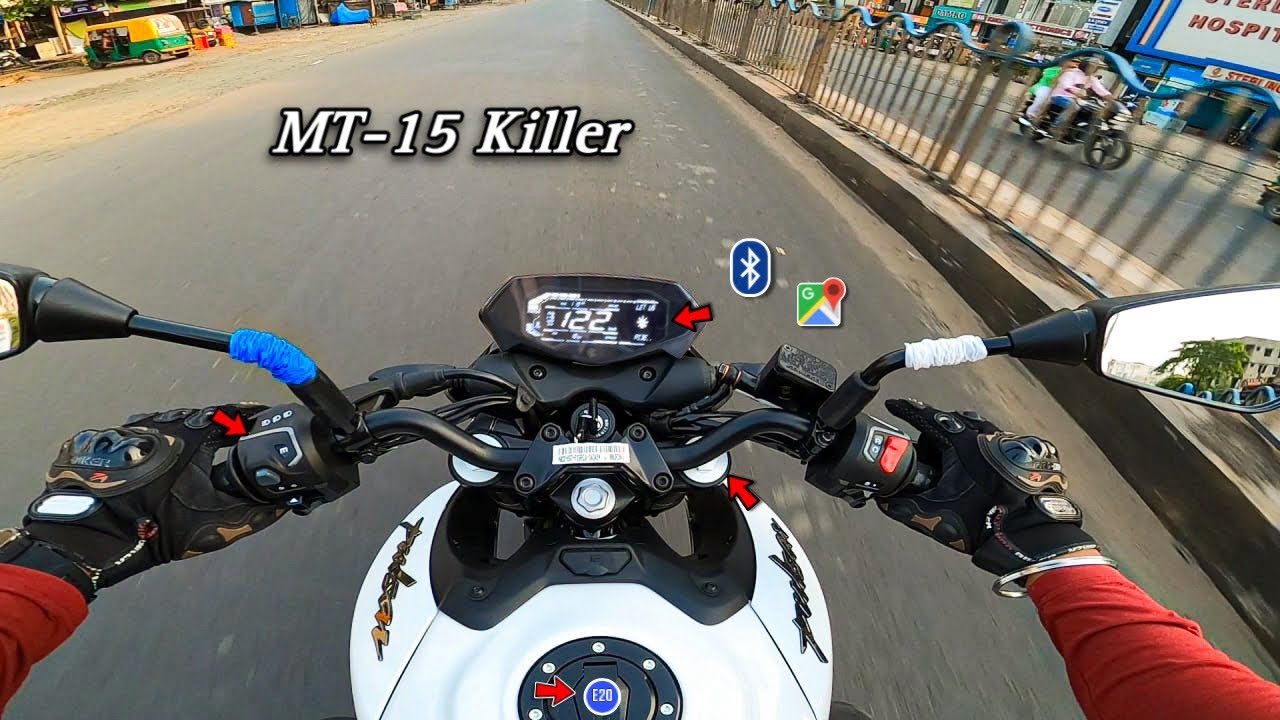 2024 Bajaj Pulsar N250 Digital Meter RIDE REVIEW - New 5 Features 😱 ...