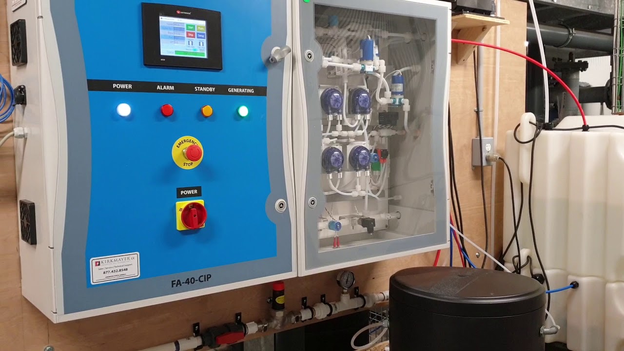 CIP-40 anolyte generator - YouTube