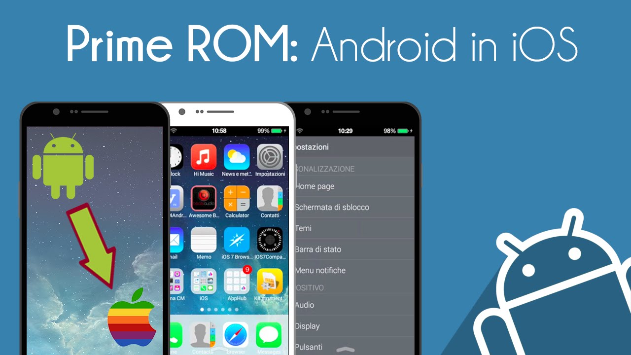 Android to ios rom - leetaia