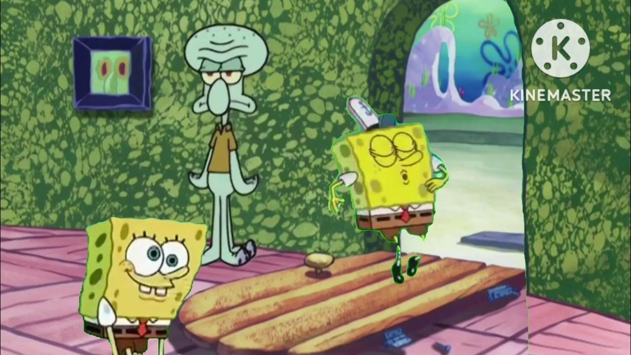 Squidward Kicks Spongebob Squarepants Clones Out Of His House - YouTube