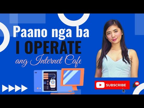 Paano nga ba ioperate ang computer shop o internet cafe - YouTube