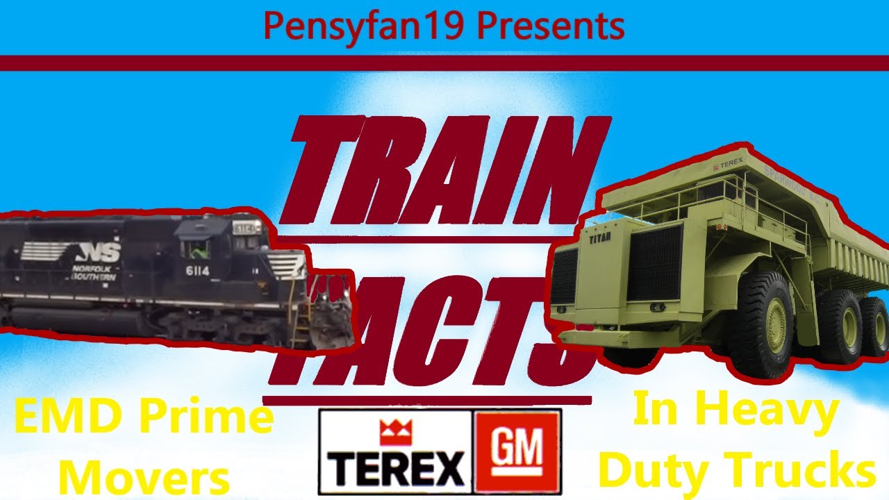 Train Facts: EMD Prime Movers in Heavy Duty Trucks - YouTube