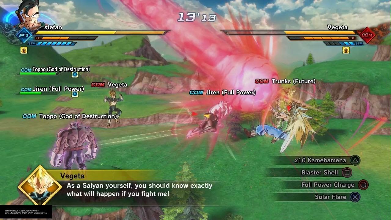 XENOVERSE 2: battle royal Z - YouTube