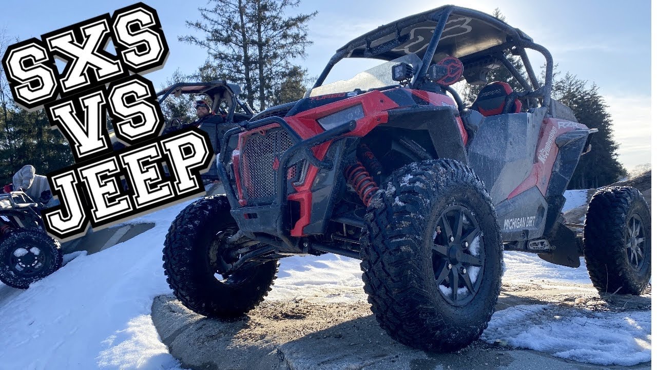 Polaris RZR VS Jeep Course - YouTube