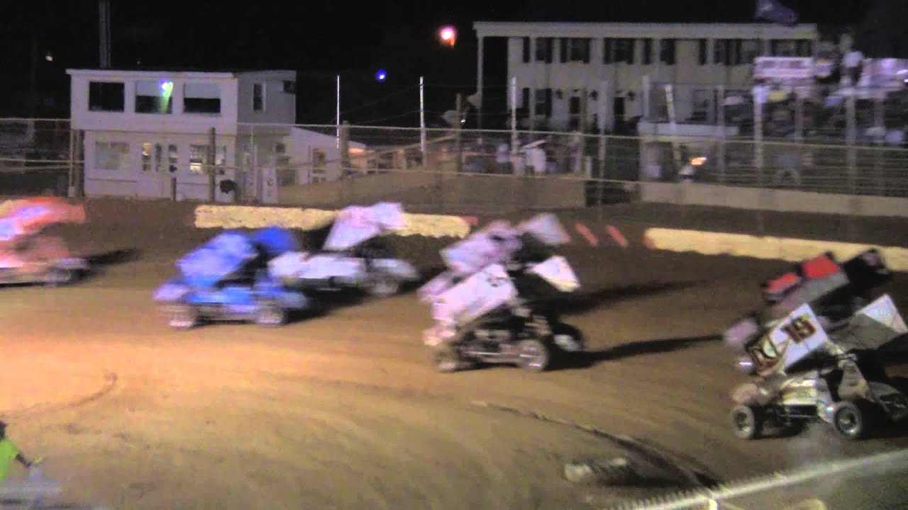 Trail-Way Speedway 358 Sprint Car Highlights 7-05-13 - YouTube