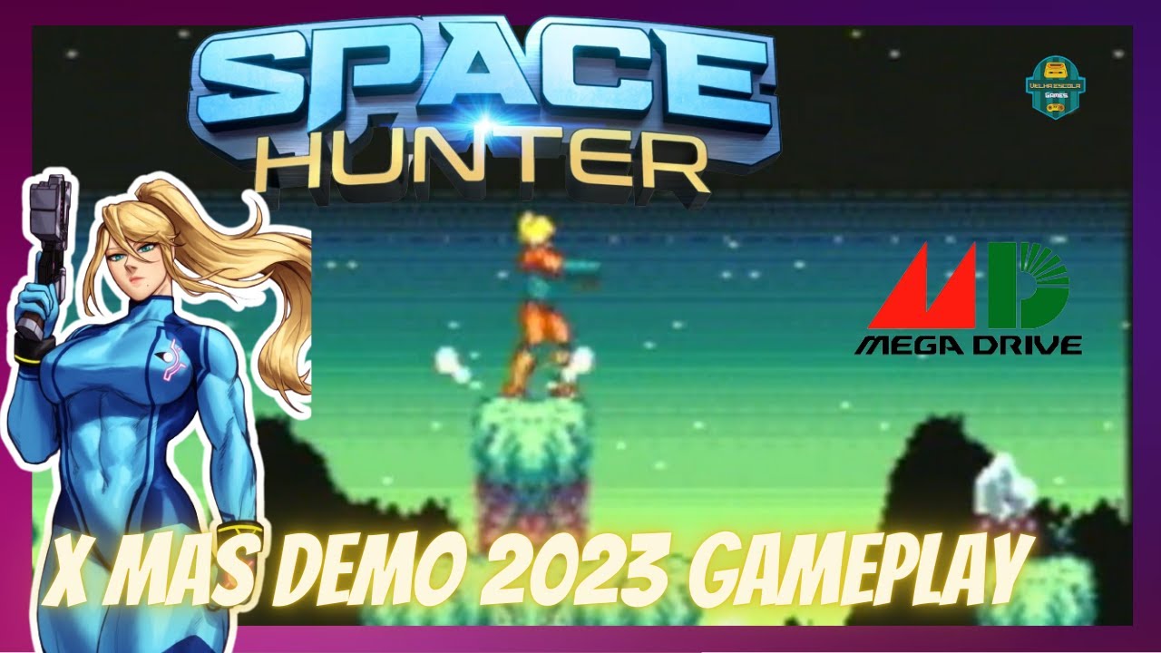 SPACE HUNTER (MEGADRIVE) XMAS DEMO 2023 - UM NOVO METROIDVANIA A CAMINHO - YouTube