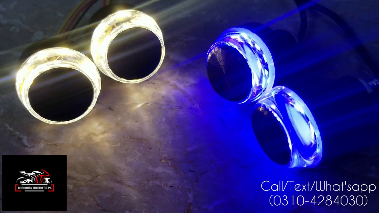 HANDLE BAR ENDS LIGHTS - YouTube