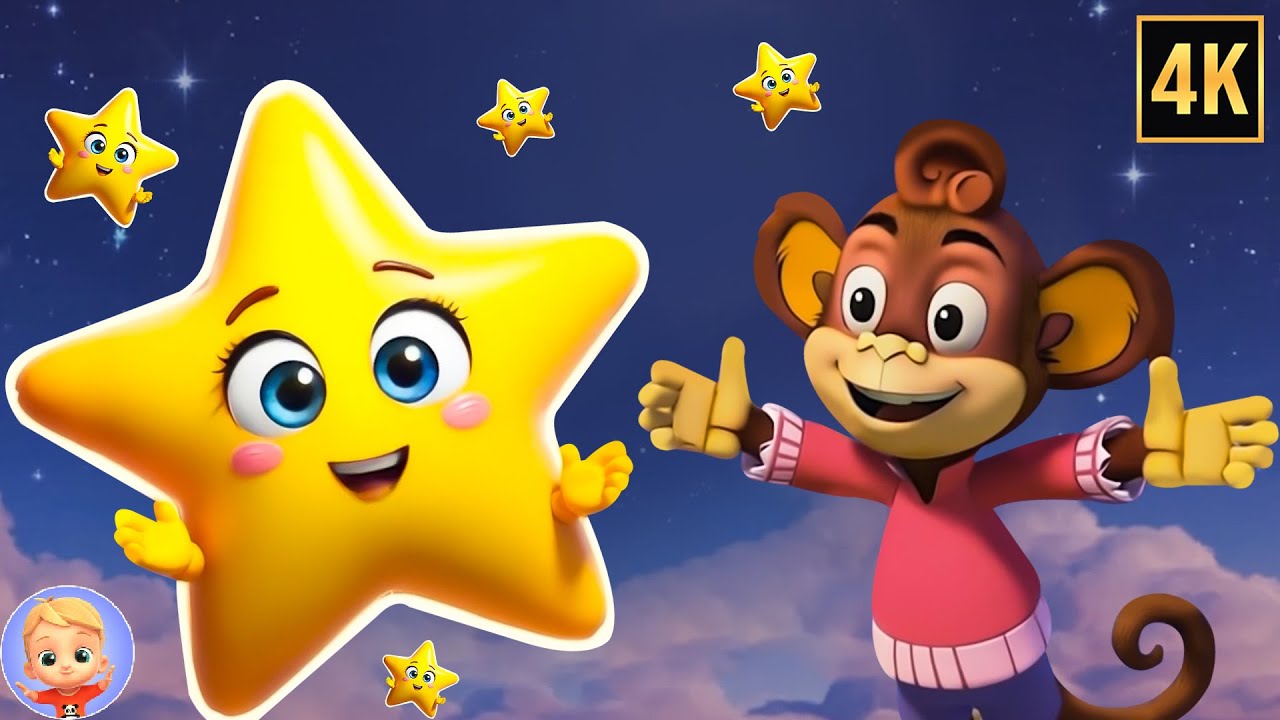 Twinkle Twinkle Little Star + More Learning Cartoon Videos for Kids ...